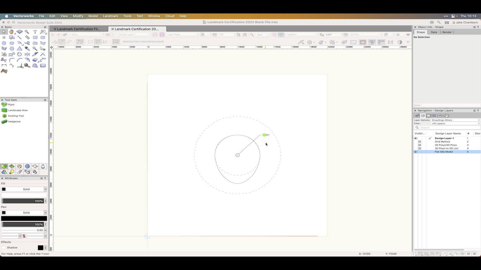 Existing Tree Tool Overview Vectorworks University 